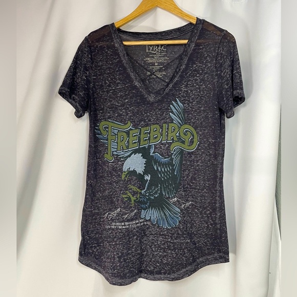 freebird | Tops | Lyric Culture Burnout Vneck Lynyrd Skynyrd Freebird ...